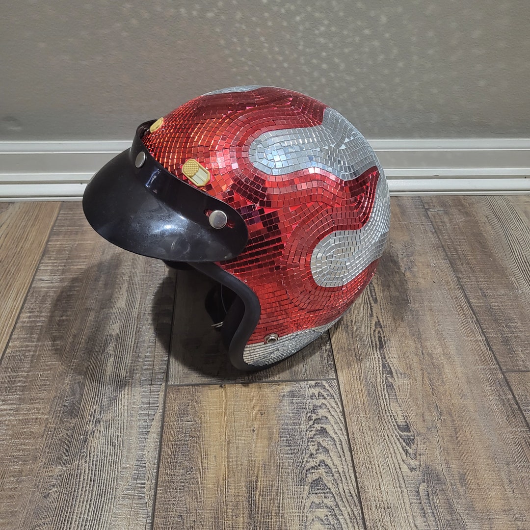 Custom Disco Helmet - Etsy