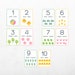 Printable Numbers Flashcards, Preschool Numbers Cards, Spanish and ...