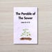 Bible Story Booklet, Parable of the Sower, Printable Bible Story ...