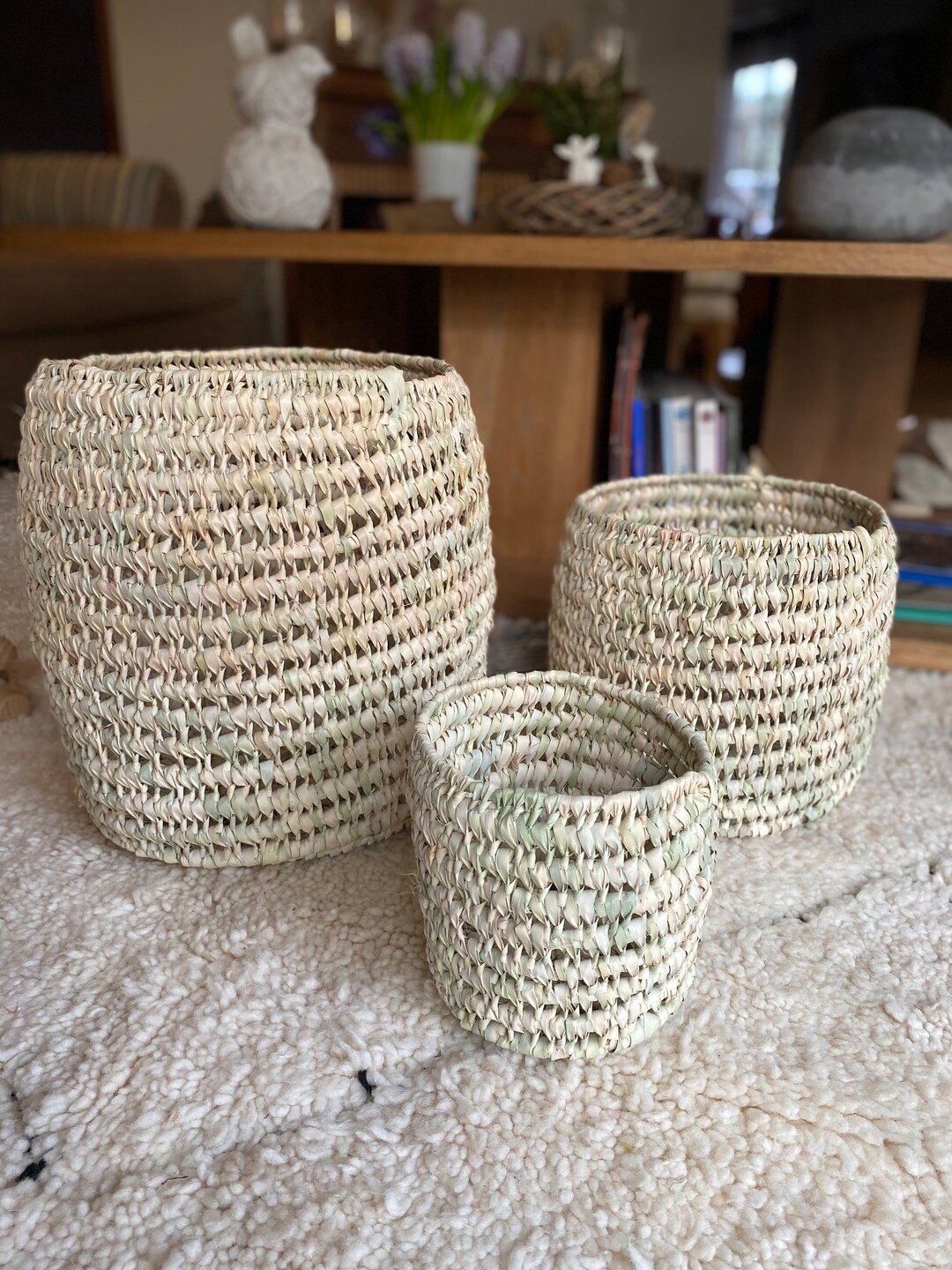 Cache pot tressé - Etsy France