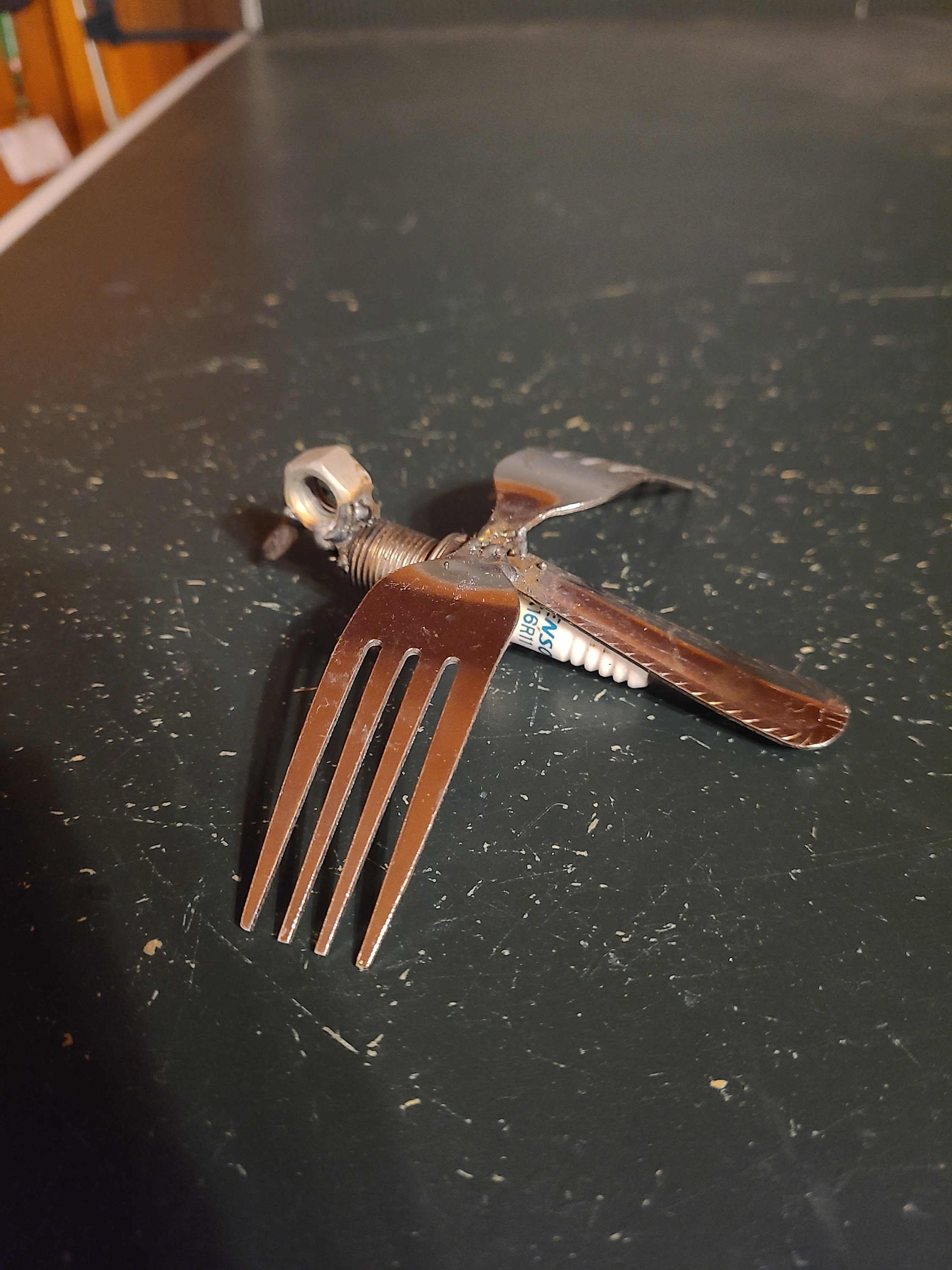 Welded Metal Hummingbird - Etsy