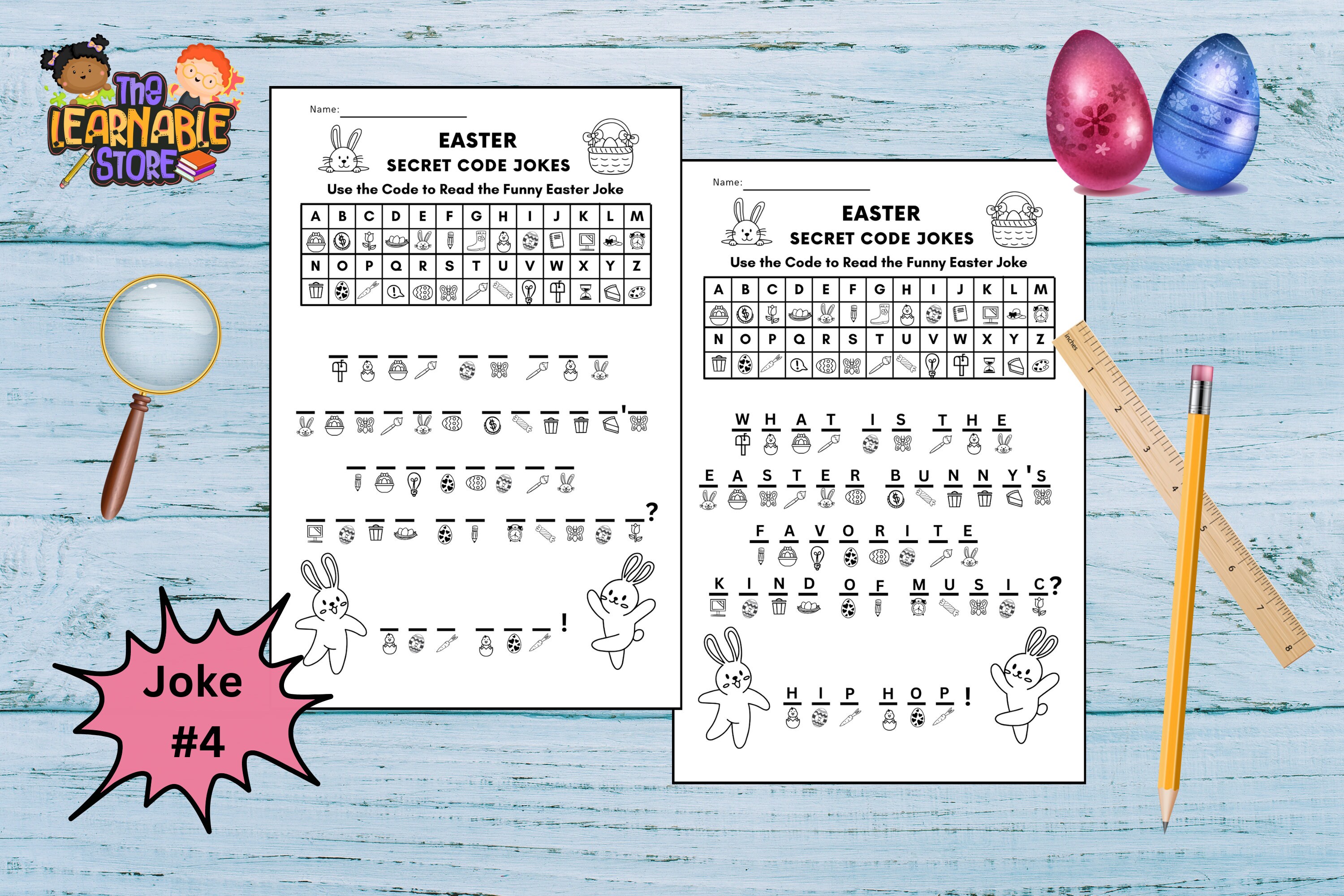 Easter Secret Code Jokes | 6 Print Ready Fun Jokes for Kids That ...