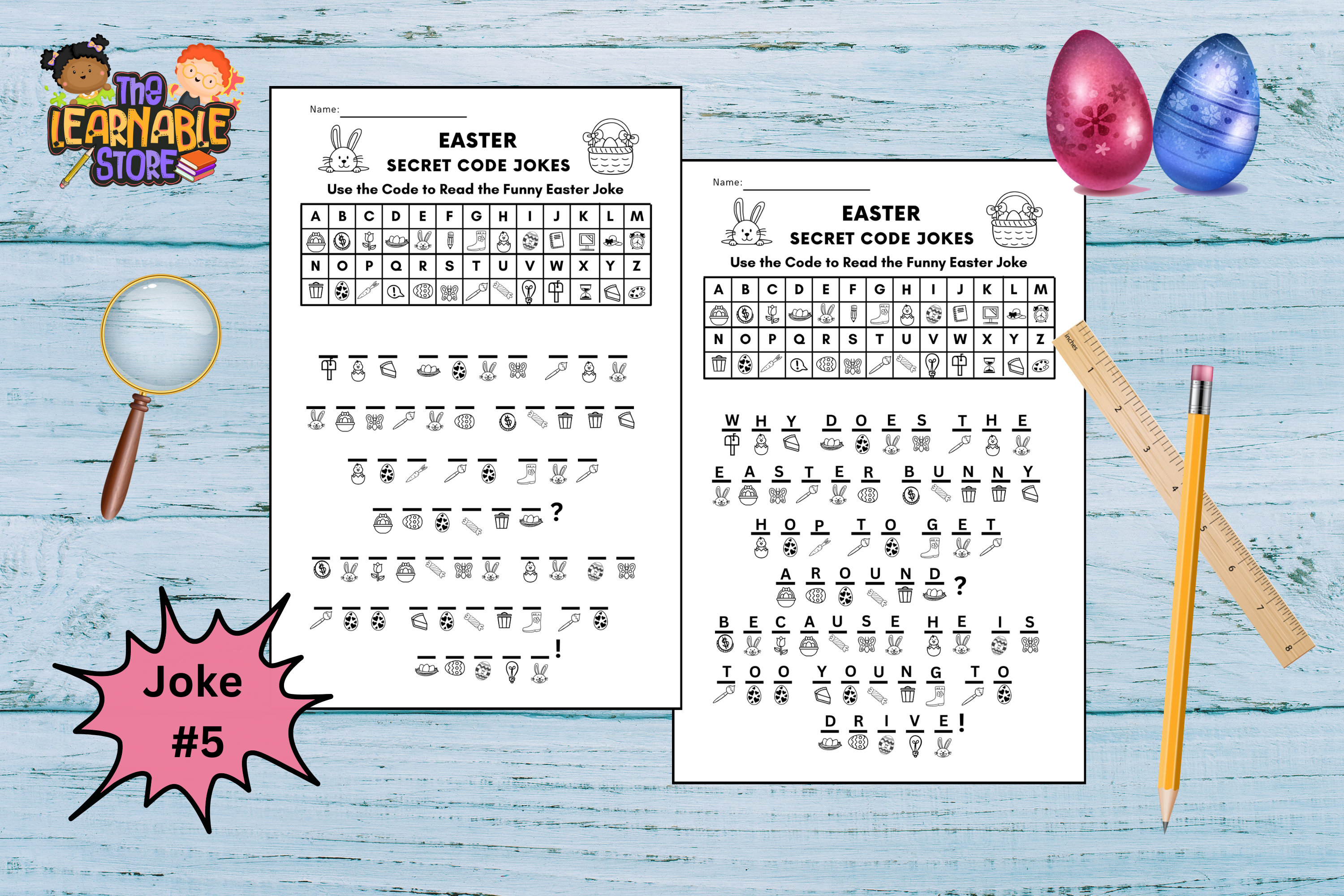 Easter Secret Code Jokes | 6 Print Ready Fun Jokes for Kids That ...