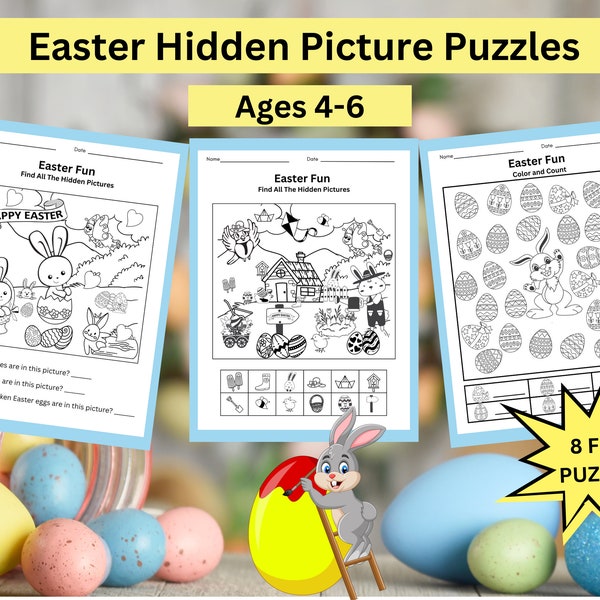 Hidden Easter Eggs - Etsy