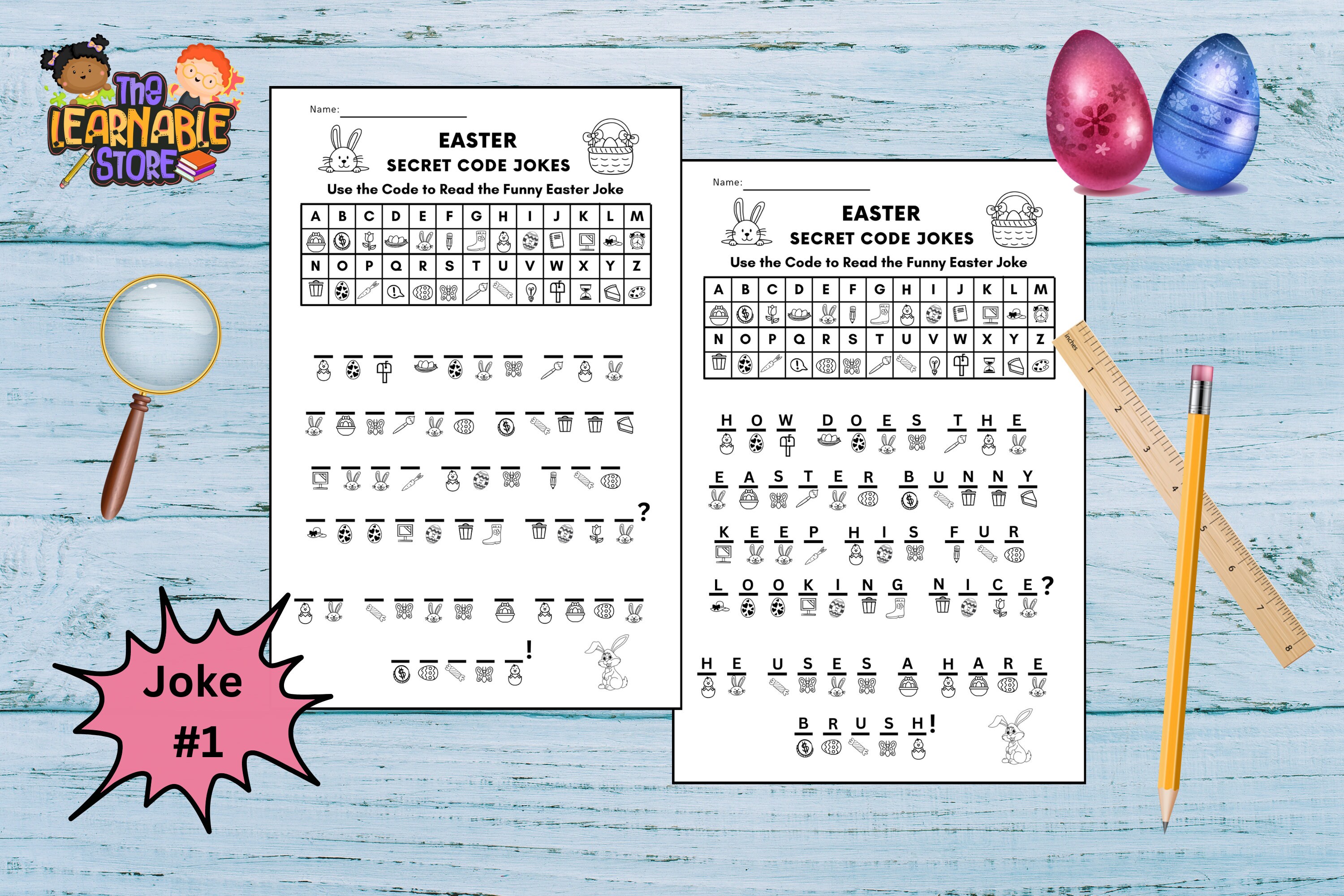 Easter Secret Code Jokes | 6 Print Ready Fun Jokes for Kids That ...
