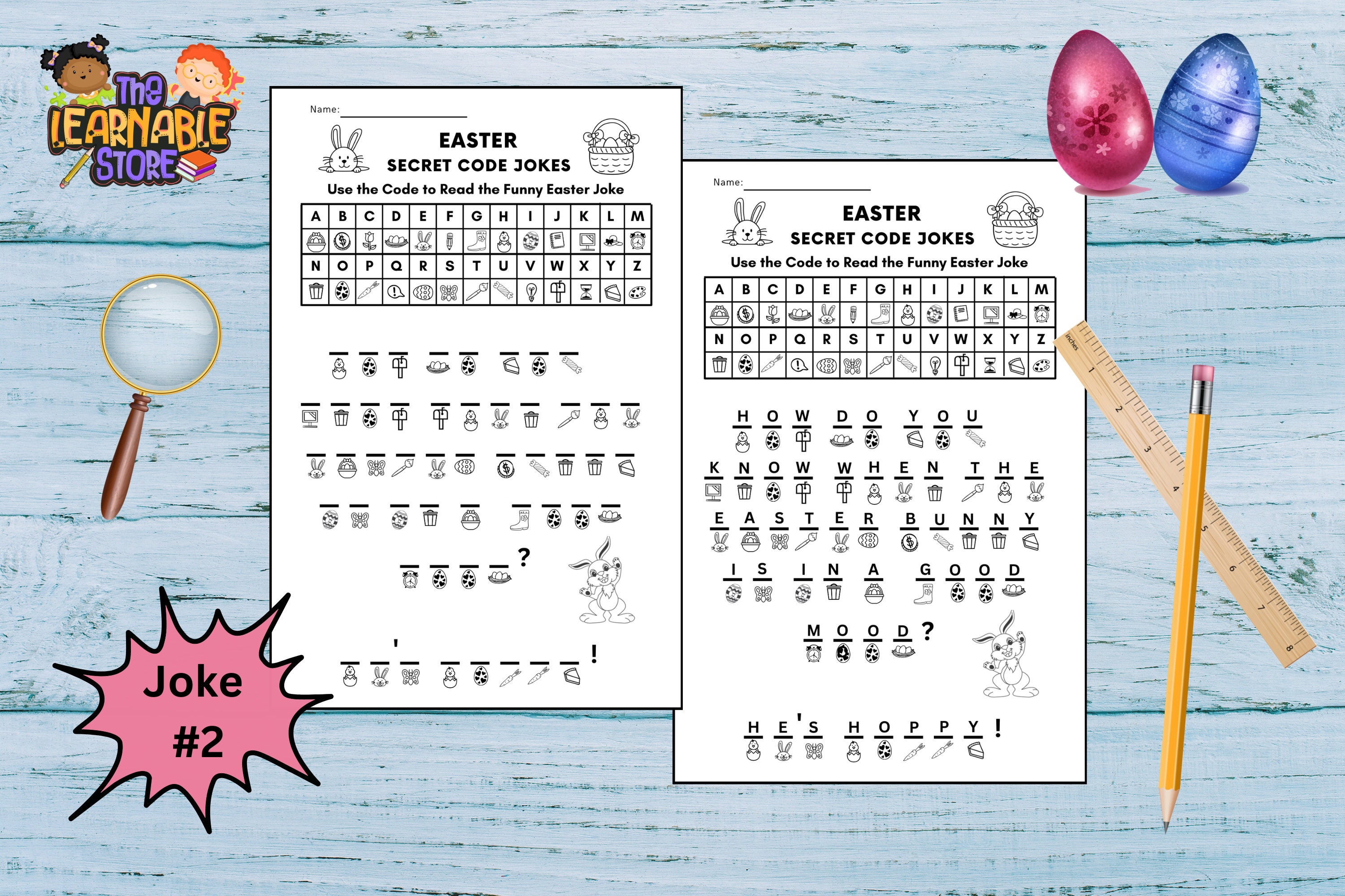 Easter Secret Code Jokes | 6 Print Ready Fun Jokes for Kids That ...