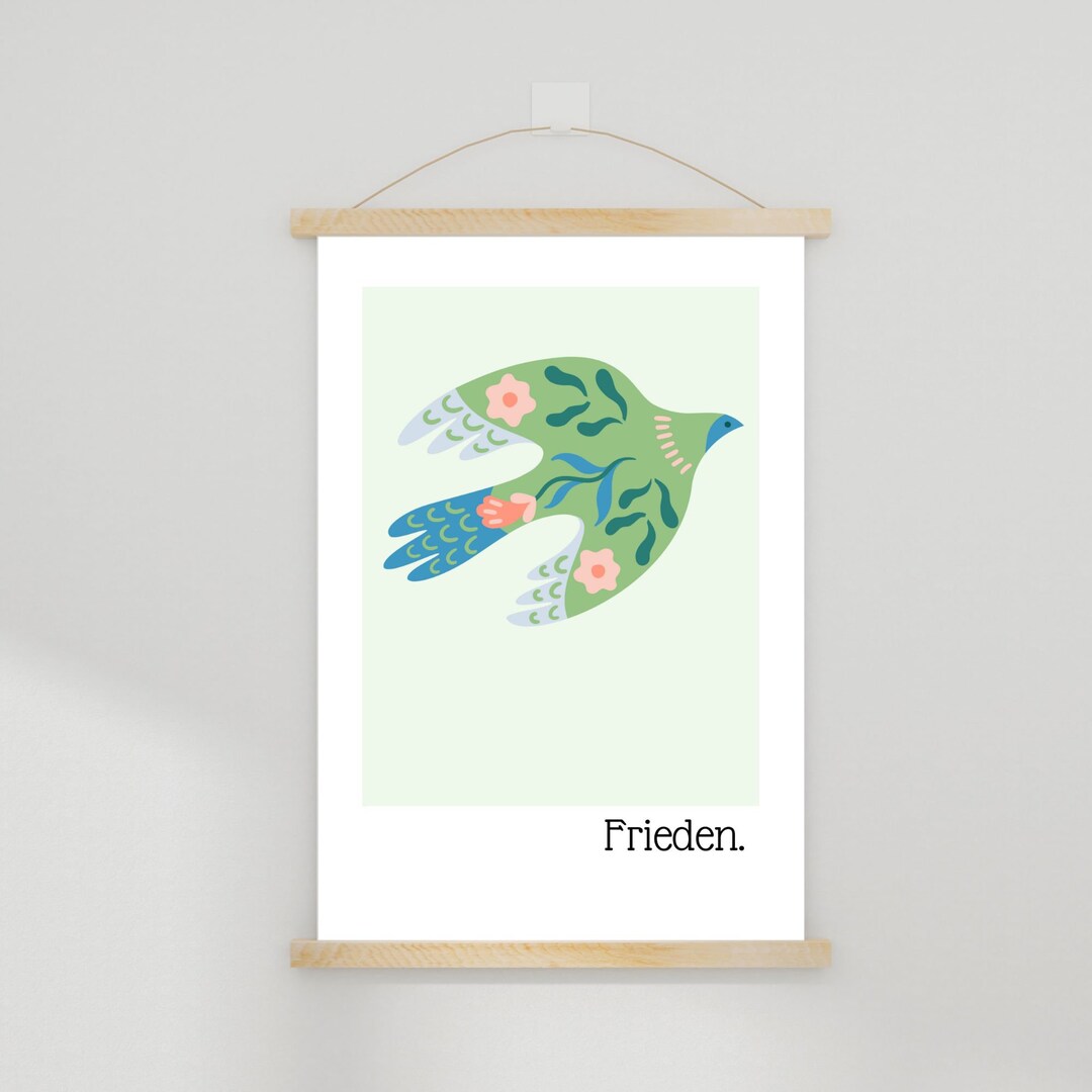 Poster - Peace | Statement Poster | Peace Dove | Peace | Art Print ...