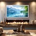 Animated Samsung Frame TV Art Motion 4K Wallpaper Serene Swiss Lake ...
