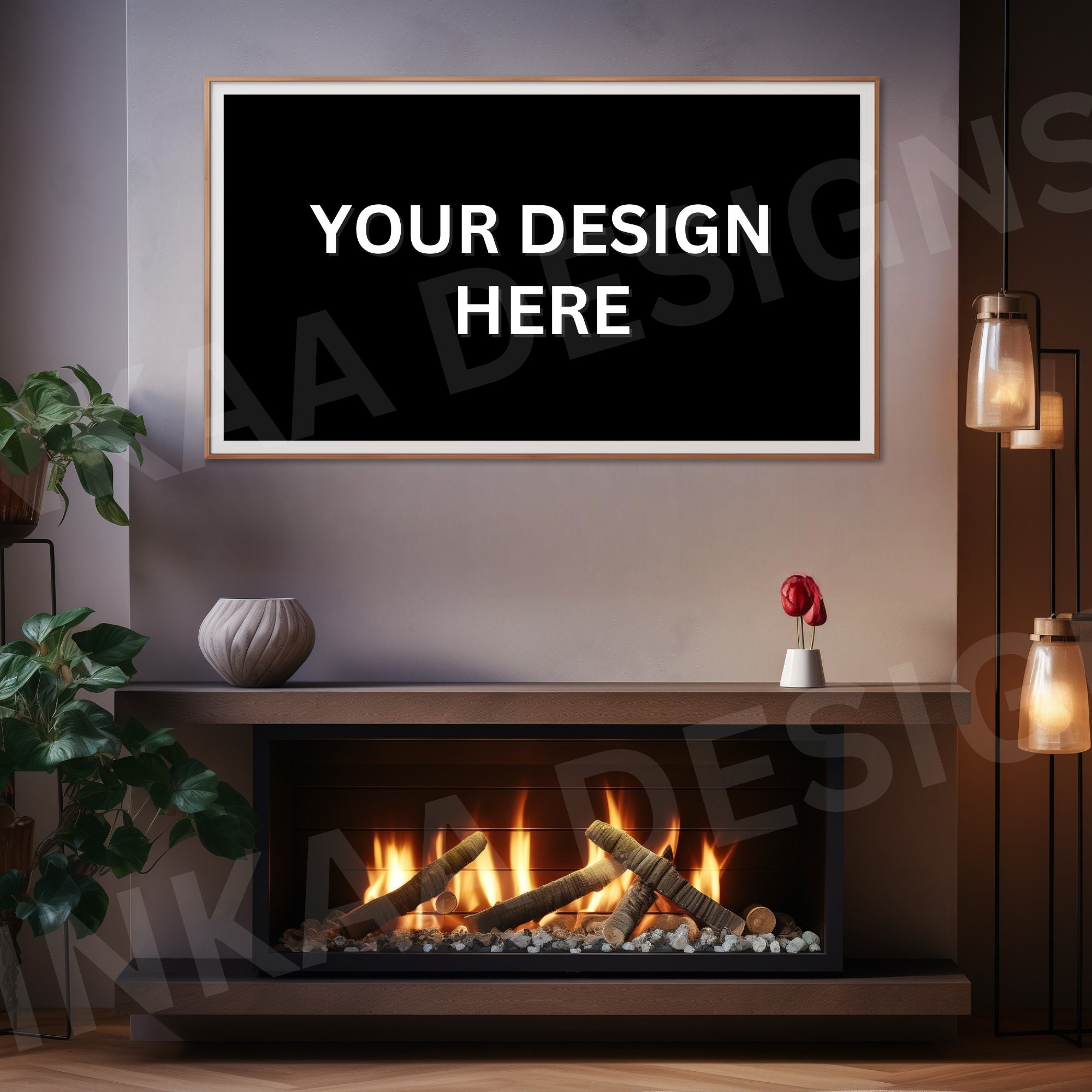 Samsung Frame TV Canva Mockup Templates - Easy Drag and Drop Mockups ...
