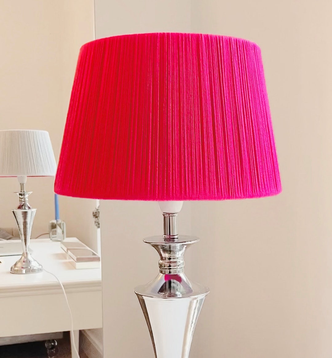 Four in One Hand-woven Lampshade Made of Wool, Ø25cm, 100% Cotton Yarn ...