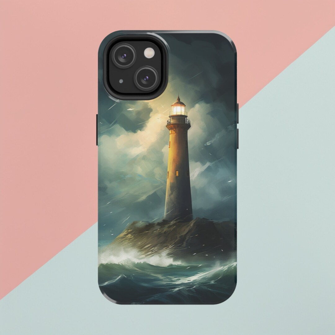 Landscape Nature Lighthouse Aesthetic Phone Case Iphone Case 8 - Etsy
