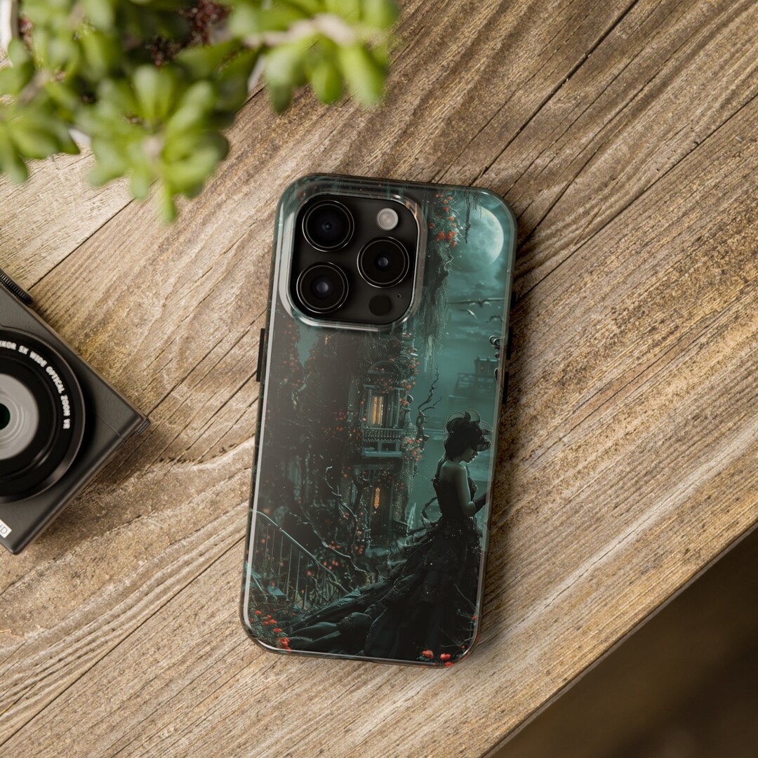 Gothic Goth Phone Case for iPhone 16 Pro 15 Max, 14 Plus, 13, 12, 11 ...