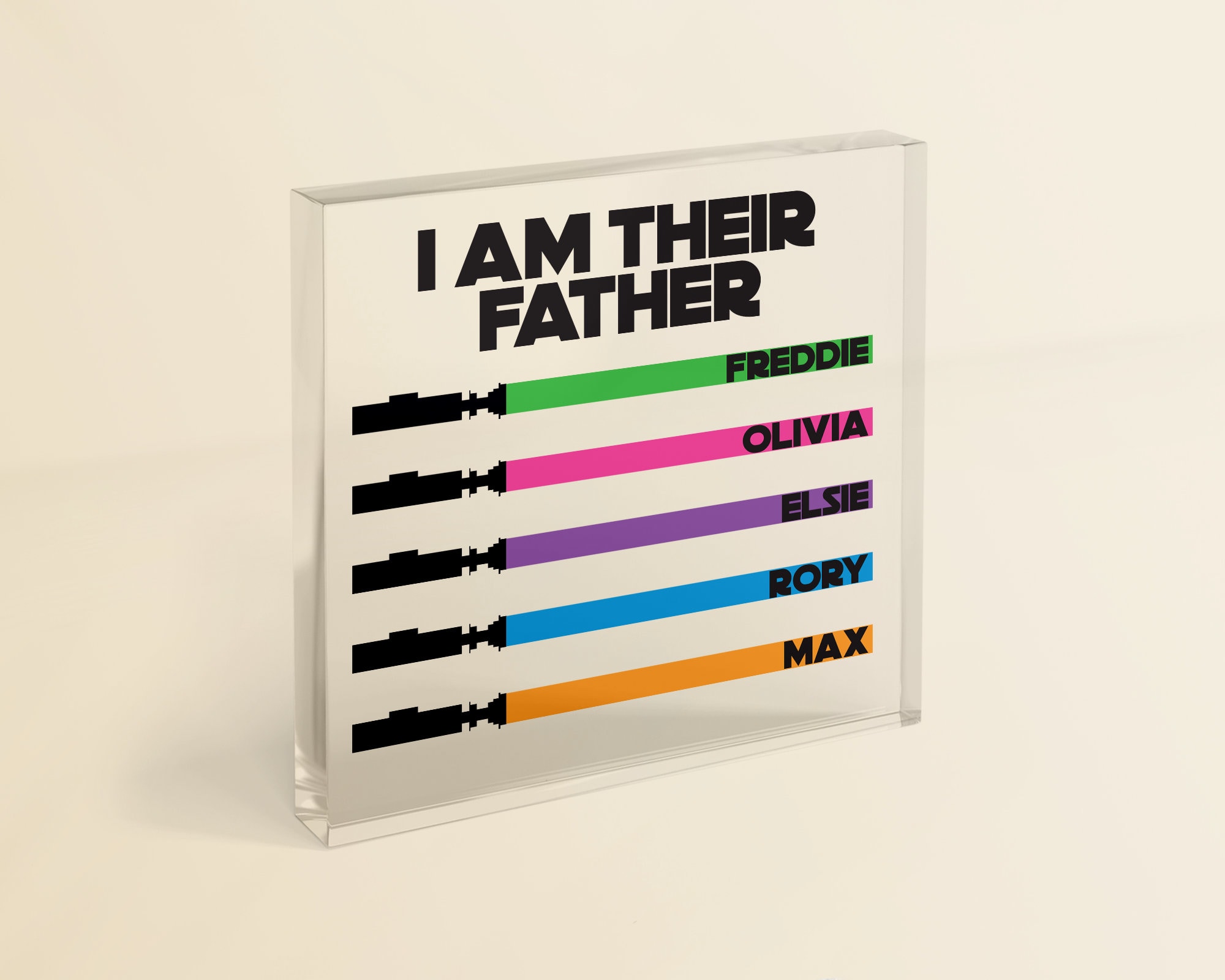 I Am Your Father / I Am Their Father Gift | Custom Dad Daddy Gift ...