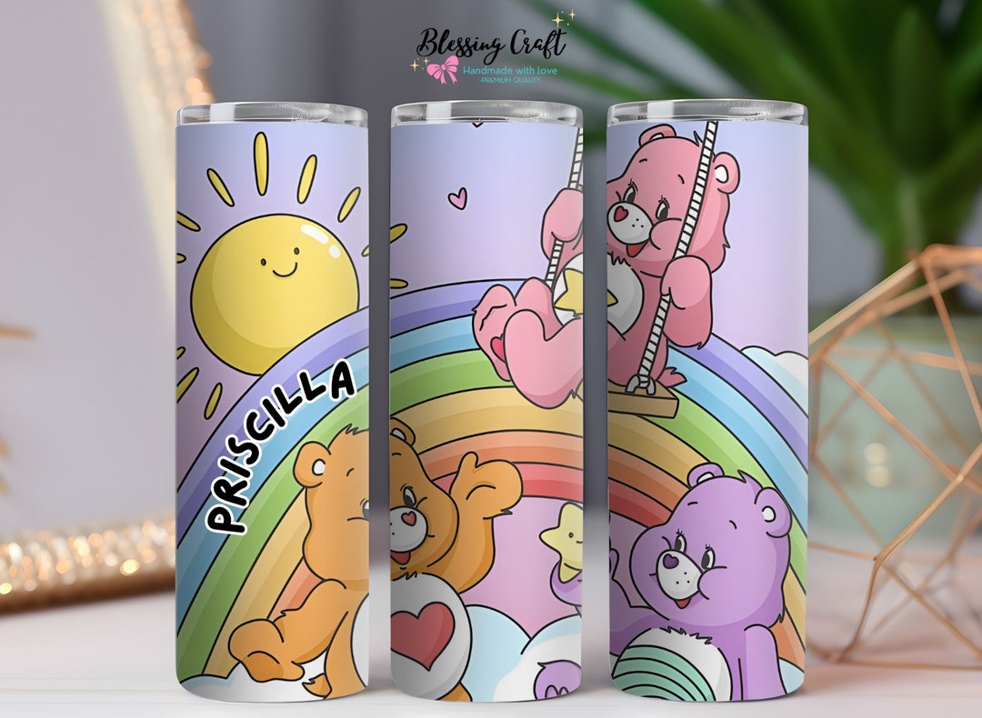 Care Bears Tumbler, Care Bears Cartoon Cup, Care Bears Birthday, Care ...