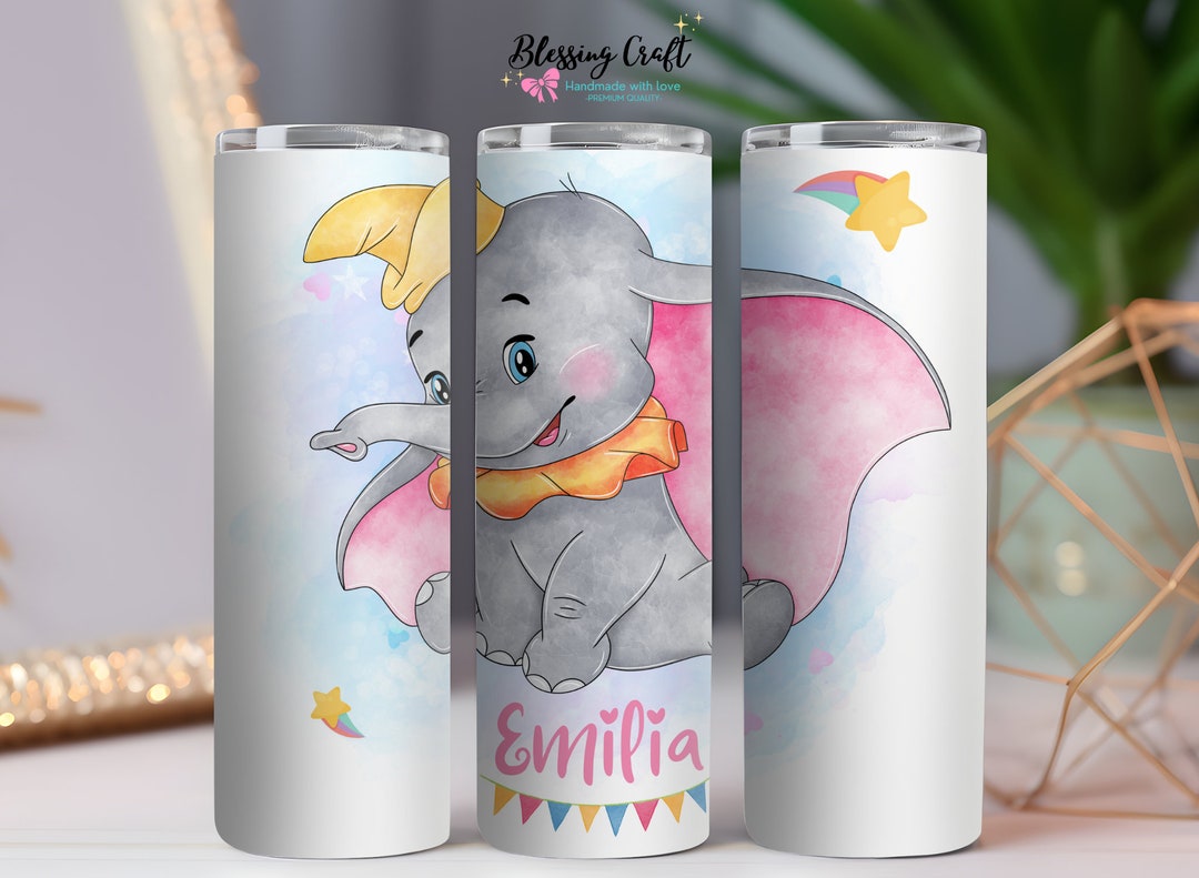 Dumbo Tumbler, Dumbo Ice Coffee Cup, Dumbo Disney Trip Cup, Disney Cup ...