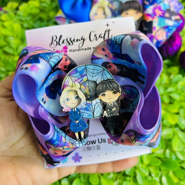 Gothic Hair Bows - Etsy