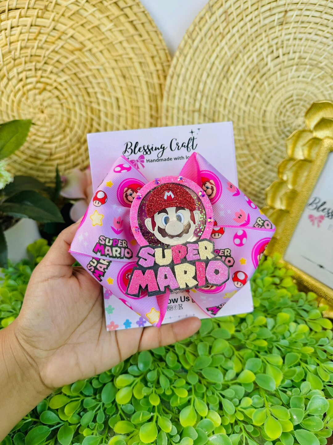 Super Mario Bow, Mario Bros Bow, Mario Kart Birthday, Mario Birthday ...