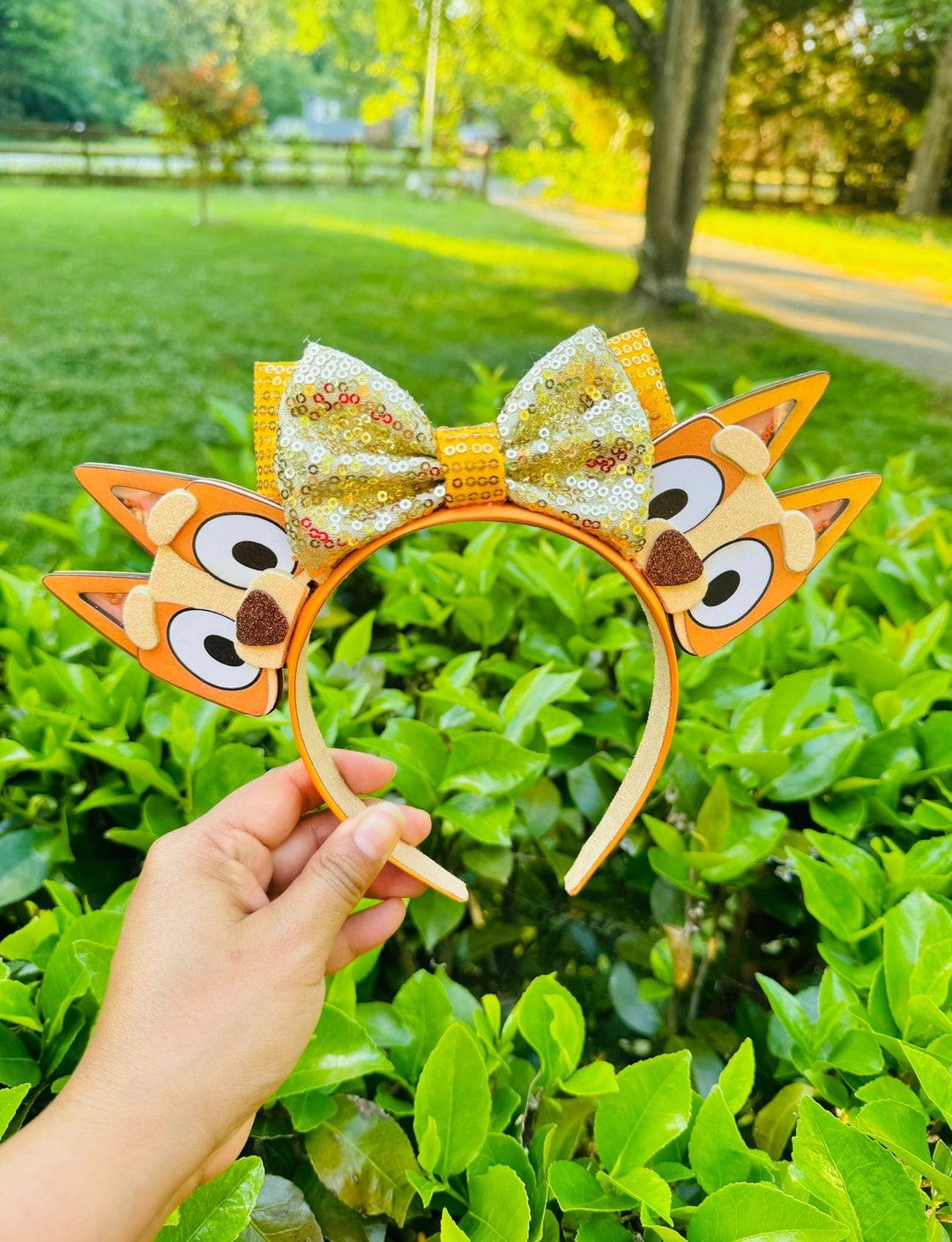 Bingo Mouse Ears, Bingo Minnie Ears, Bingo Birthday Girl, Bluey Minnie ...