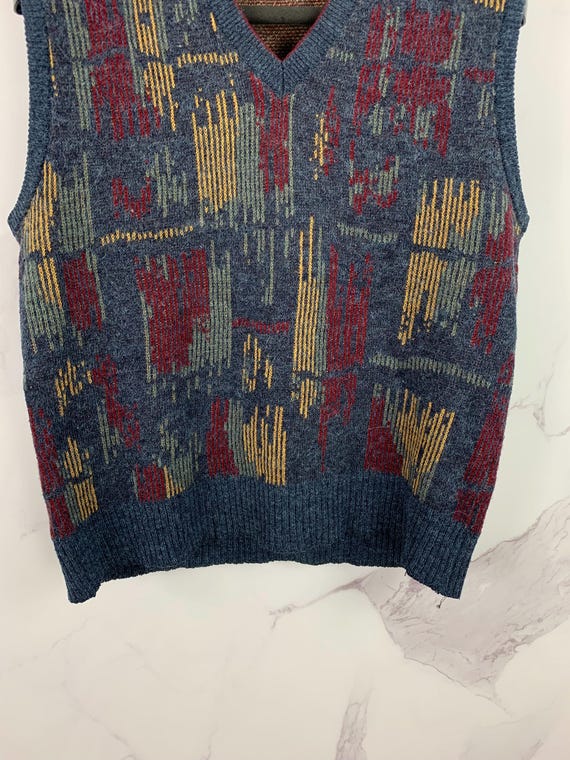 Vintage Thomas LLoyd Colorful Crazy Pattern Wool/Alpa… - Gem