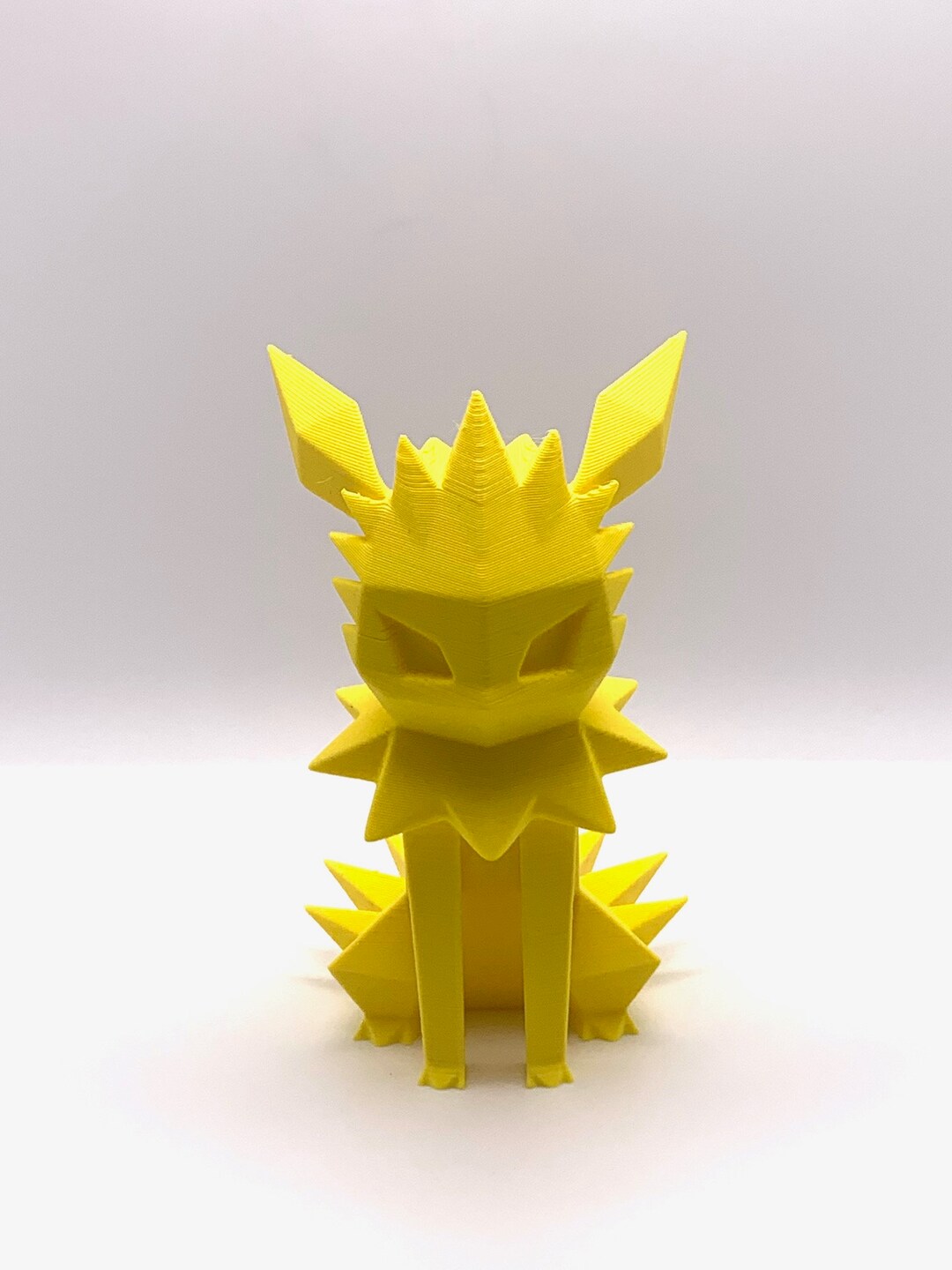 3D Printed Jolteon-inspired Figurine - Etsy