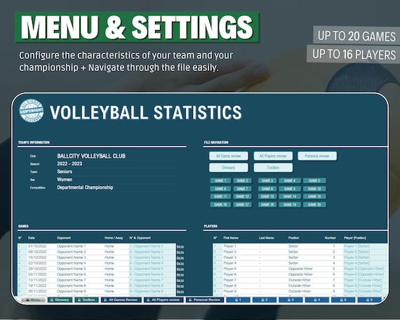 Volleyball Statistics
