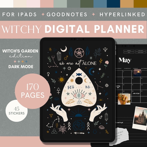 Witch Planner Stickers - Etsy