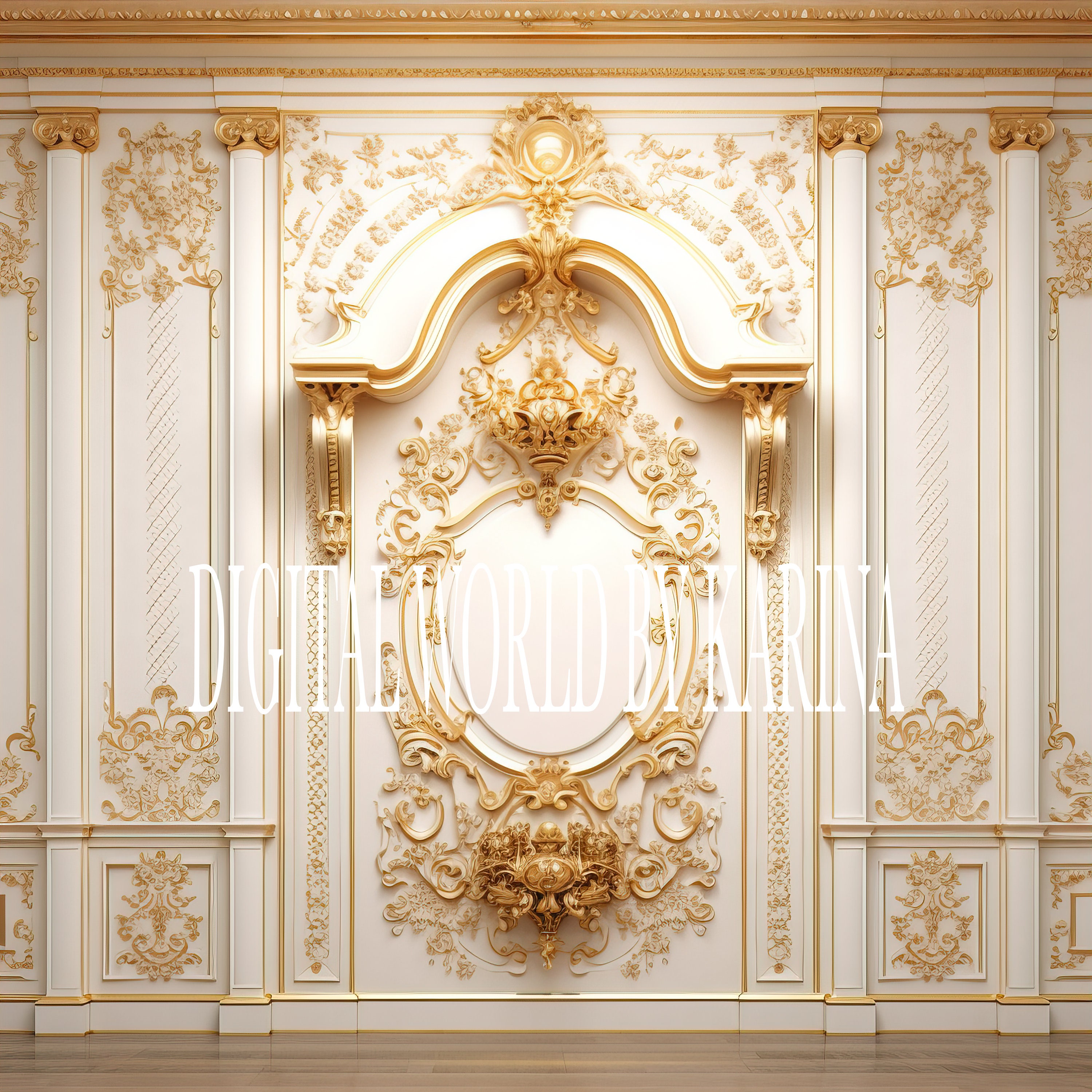 Baroque Walls Set of 15 - Etsy