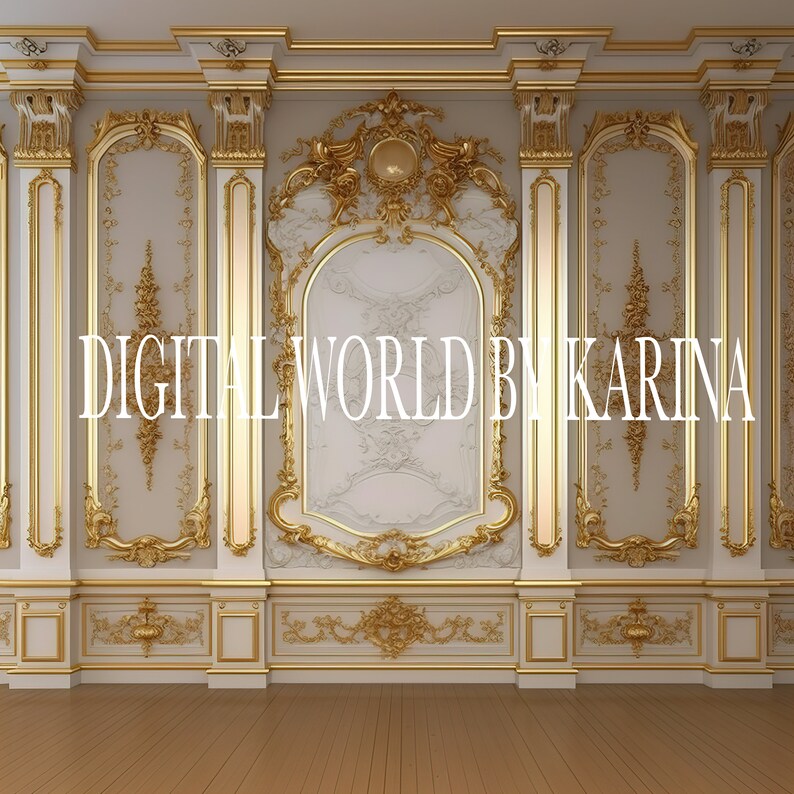 Baroque Walls Set of 15 - Etsy