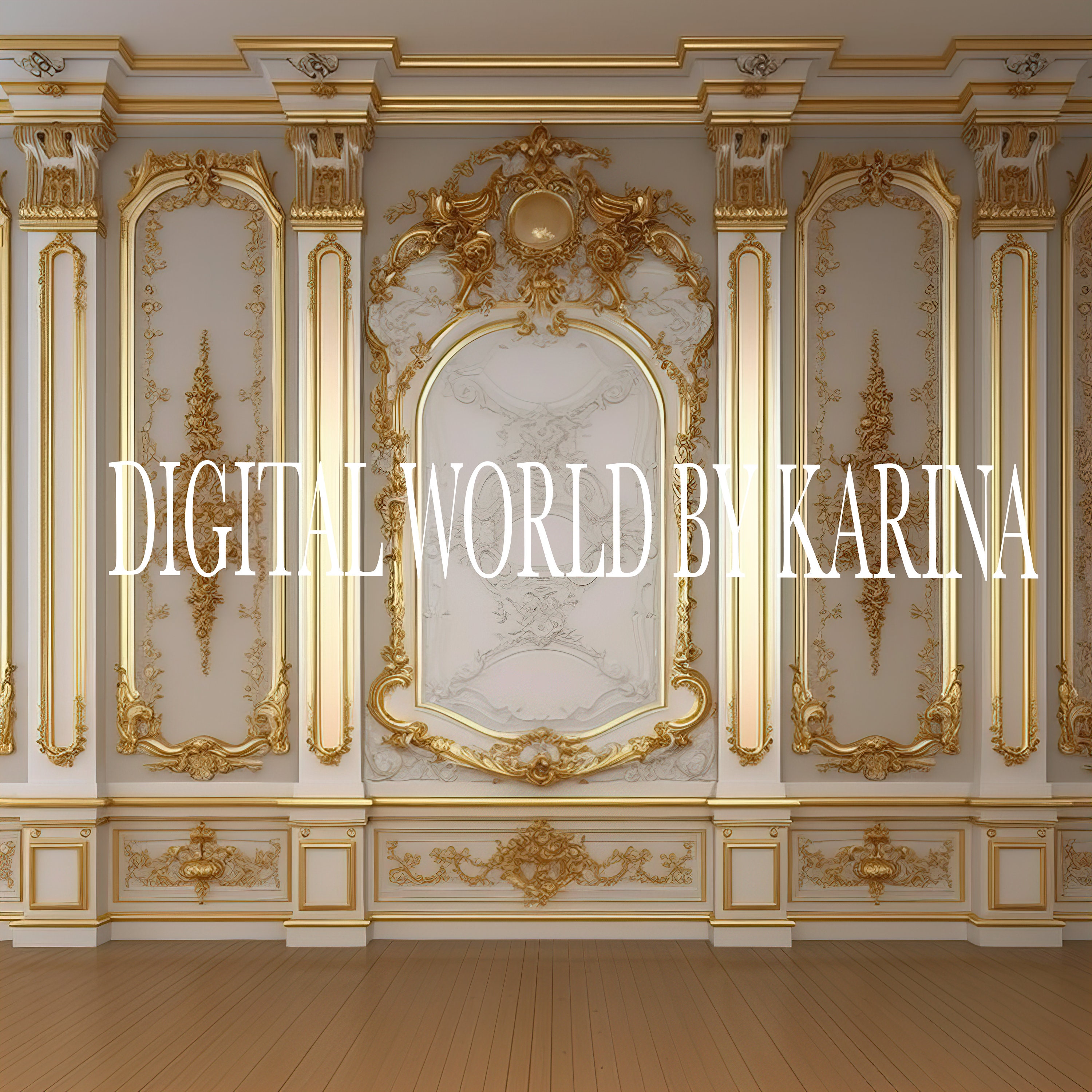 Baroque Walls Set of 15 - Etsy