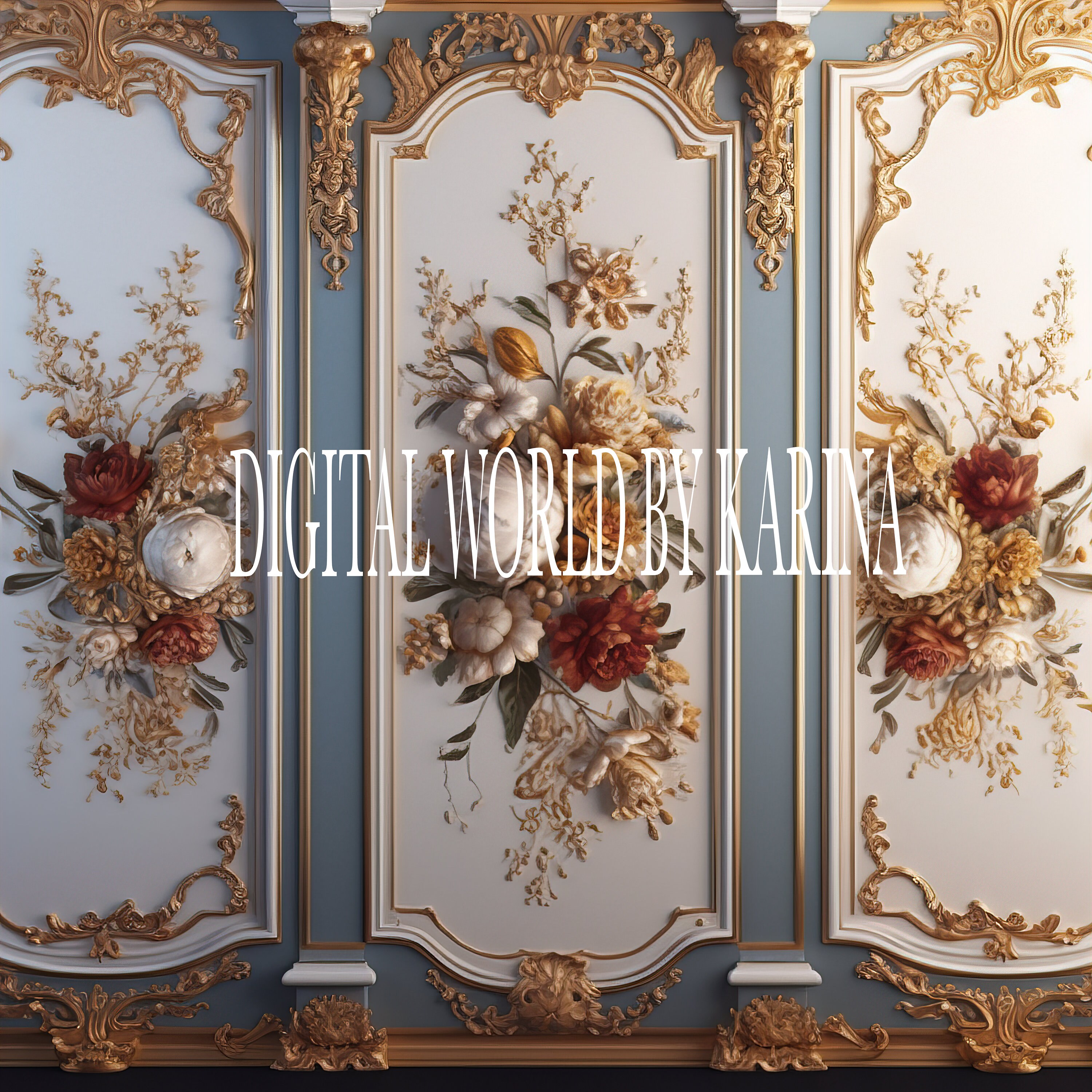 Baroque Walls Set of 15 - Etsy