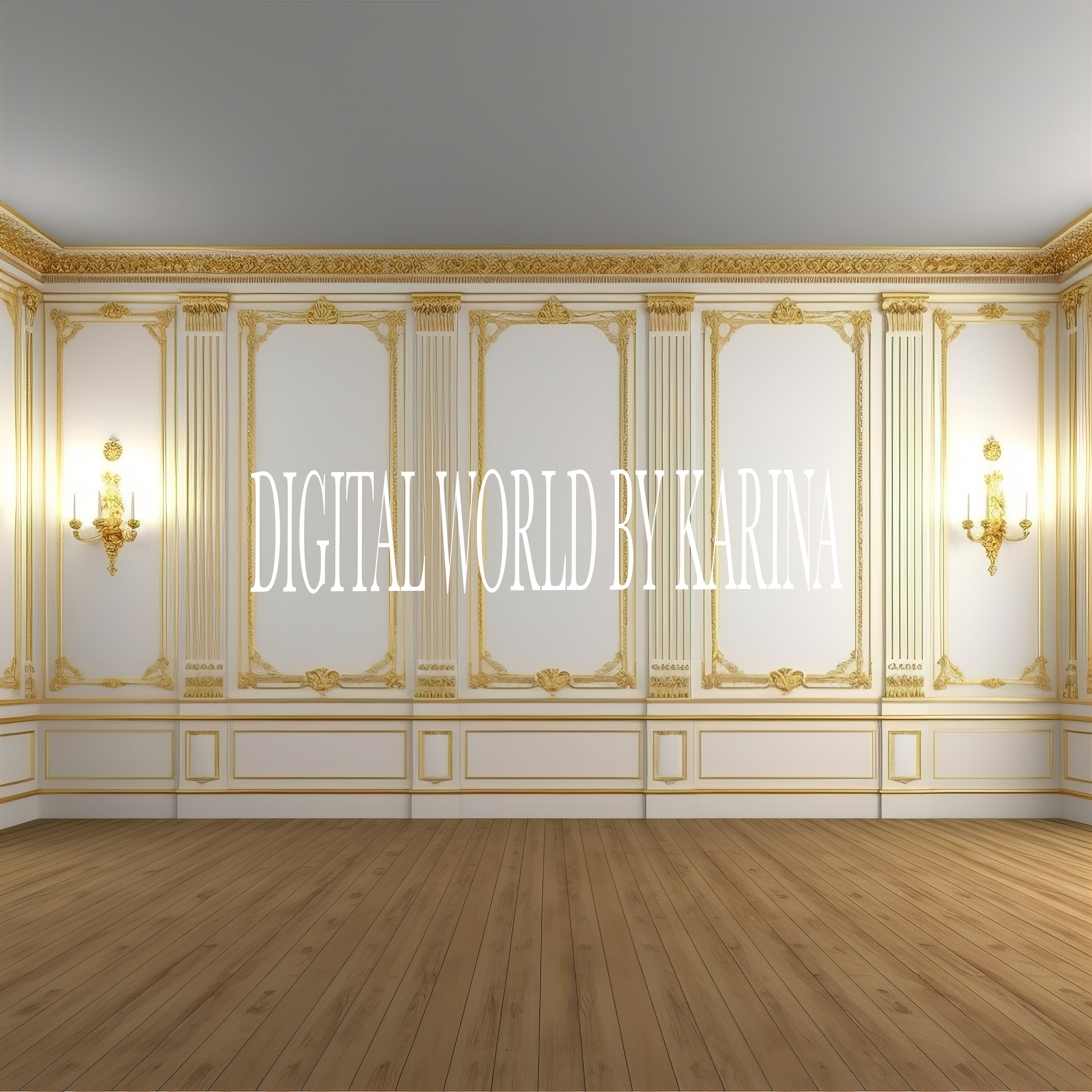 Baroque Walls Set of 15 - Etsy