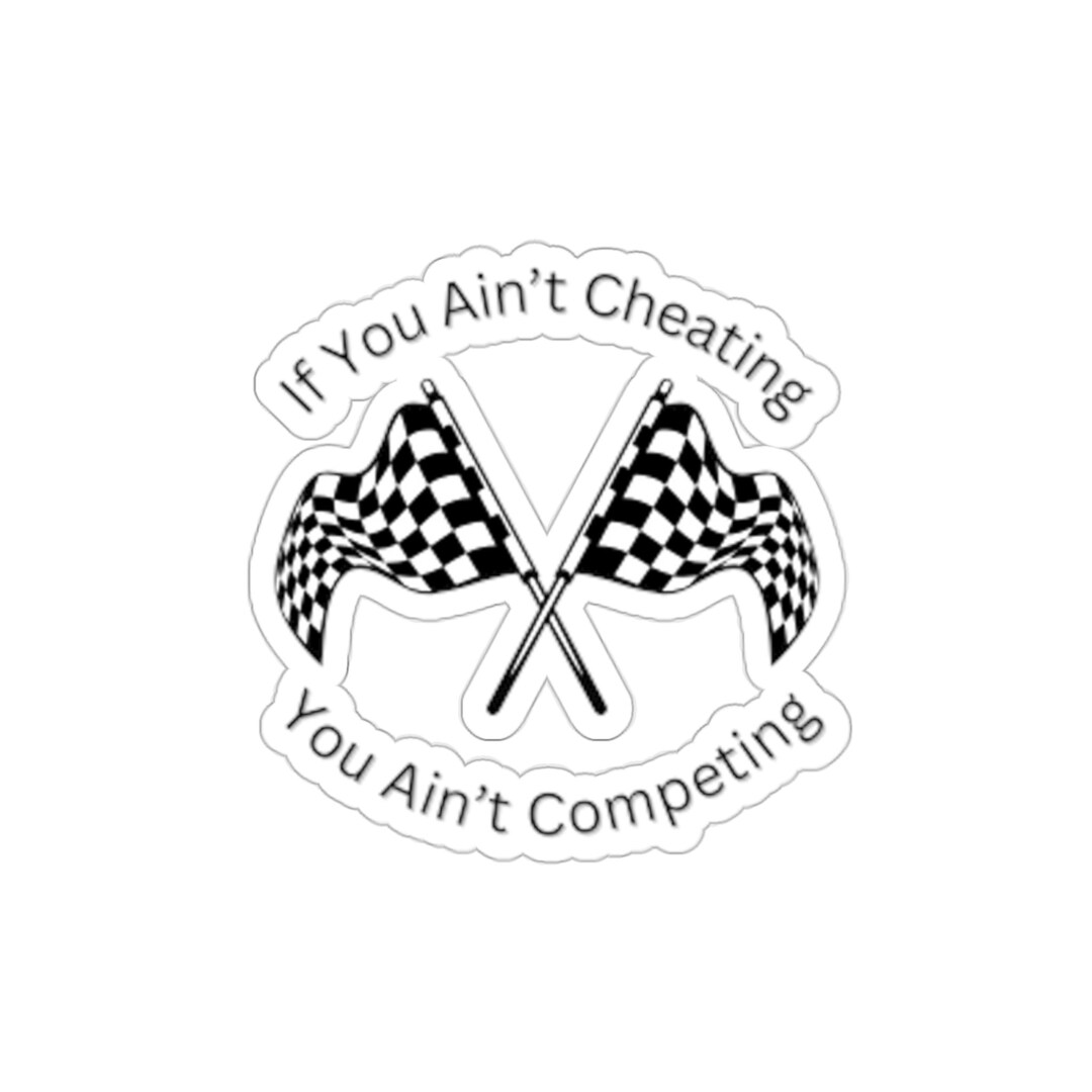 Race Decal Motorsport Decal Cheating Derby Decal - Etsy