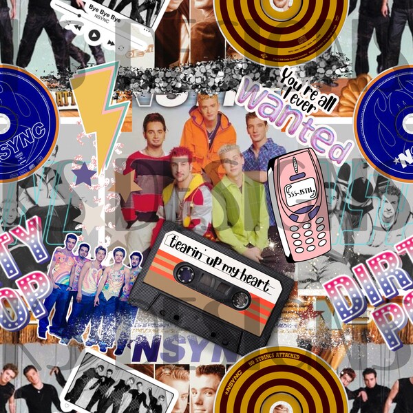 Nsync Stickers - Etsy