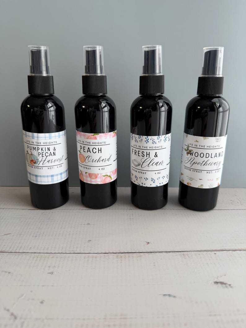 Handmade Room Spray, Natural Scent, Peach Orchard, Woodland Apothecary ...