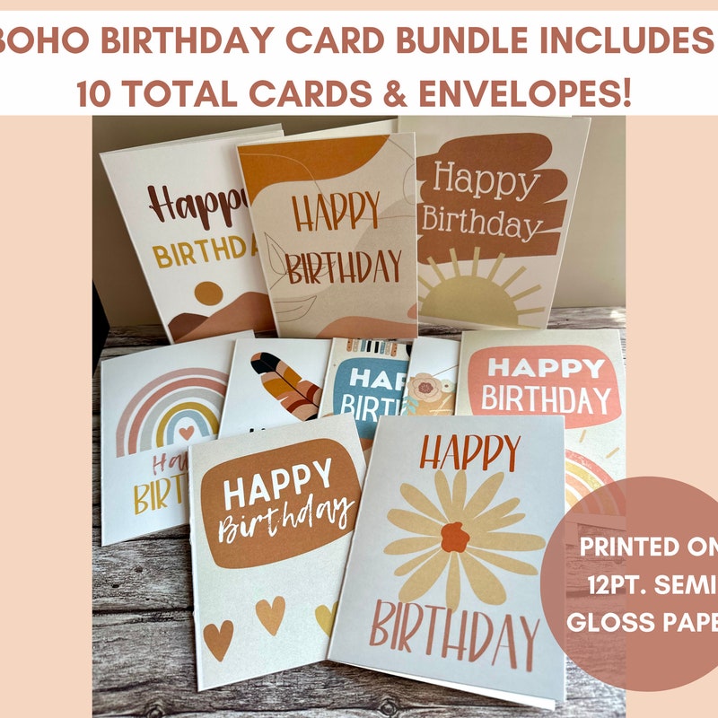 Boho Birthday - Etsy