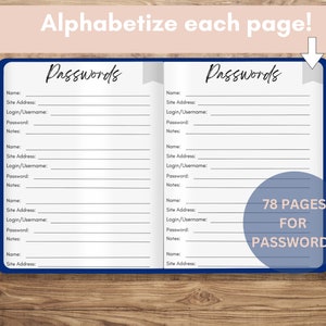 Stuff I Can't Remember - Password and Whatever Else Tracker - 100 Pages ...