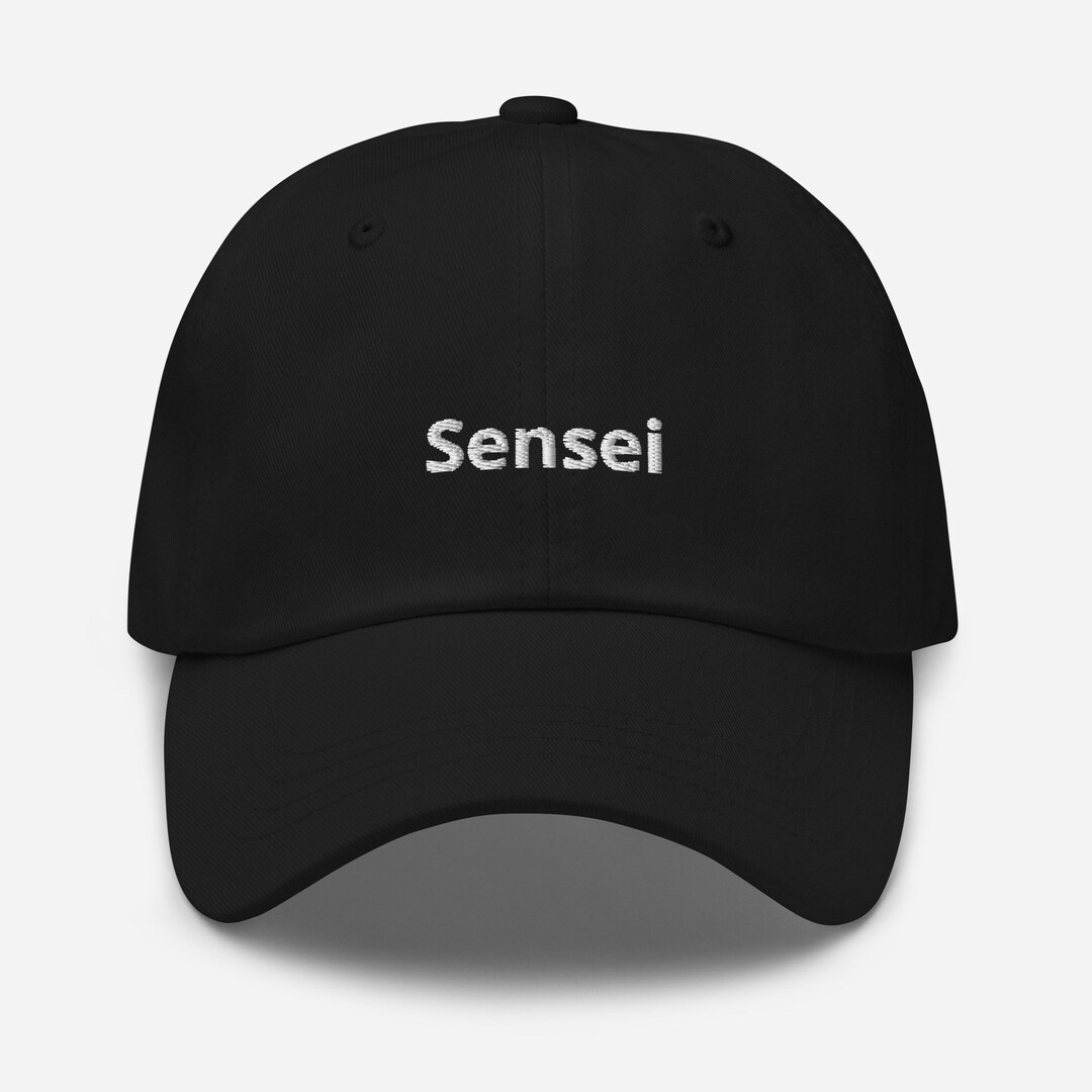 Black Dad Sensei Hat Japanese Inspired Christmas Gift for - Etsy