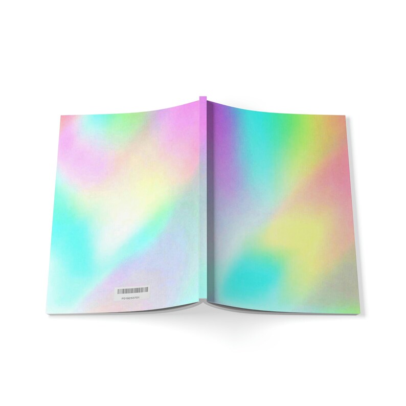 Rainbow Spectrum Pastel Softcover Notebook, A5, Journal, Lined Paper ...