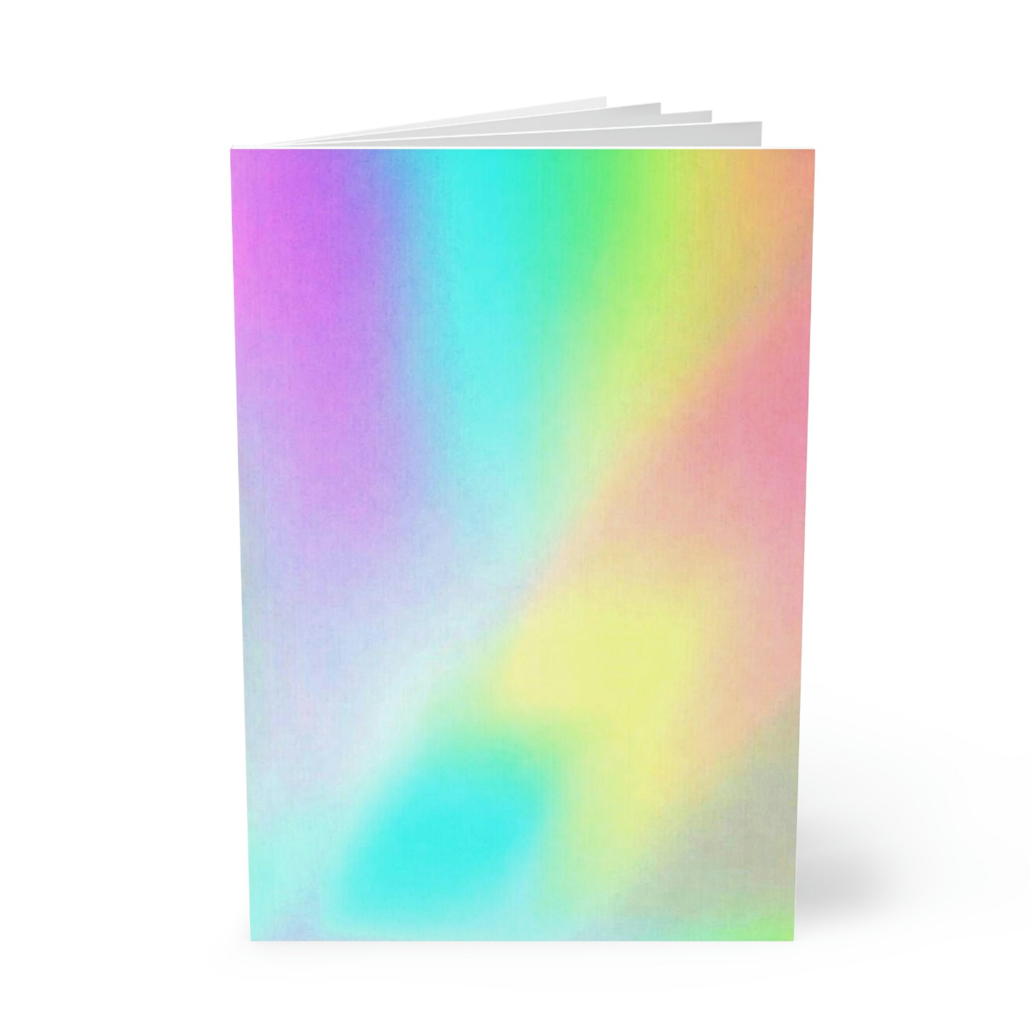 Rainbow Spectrum Pastel Softcover Notebook, A5, Journal, Lined Paper ...