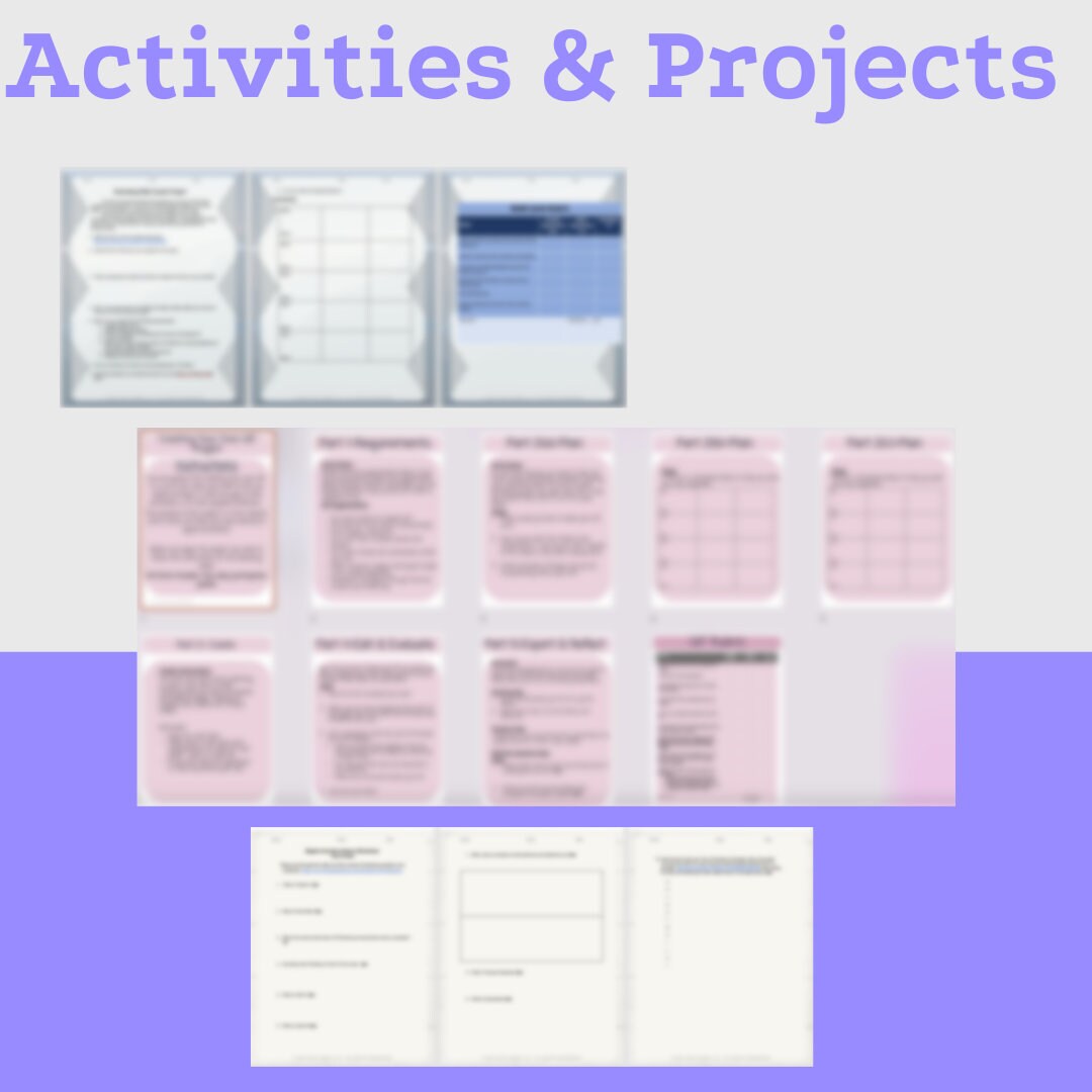 Digital Animation Basics Unit - Bundle - Projects - Etsy