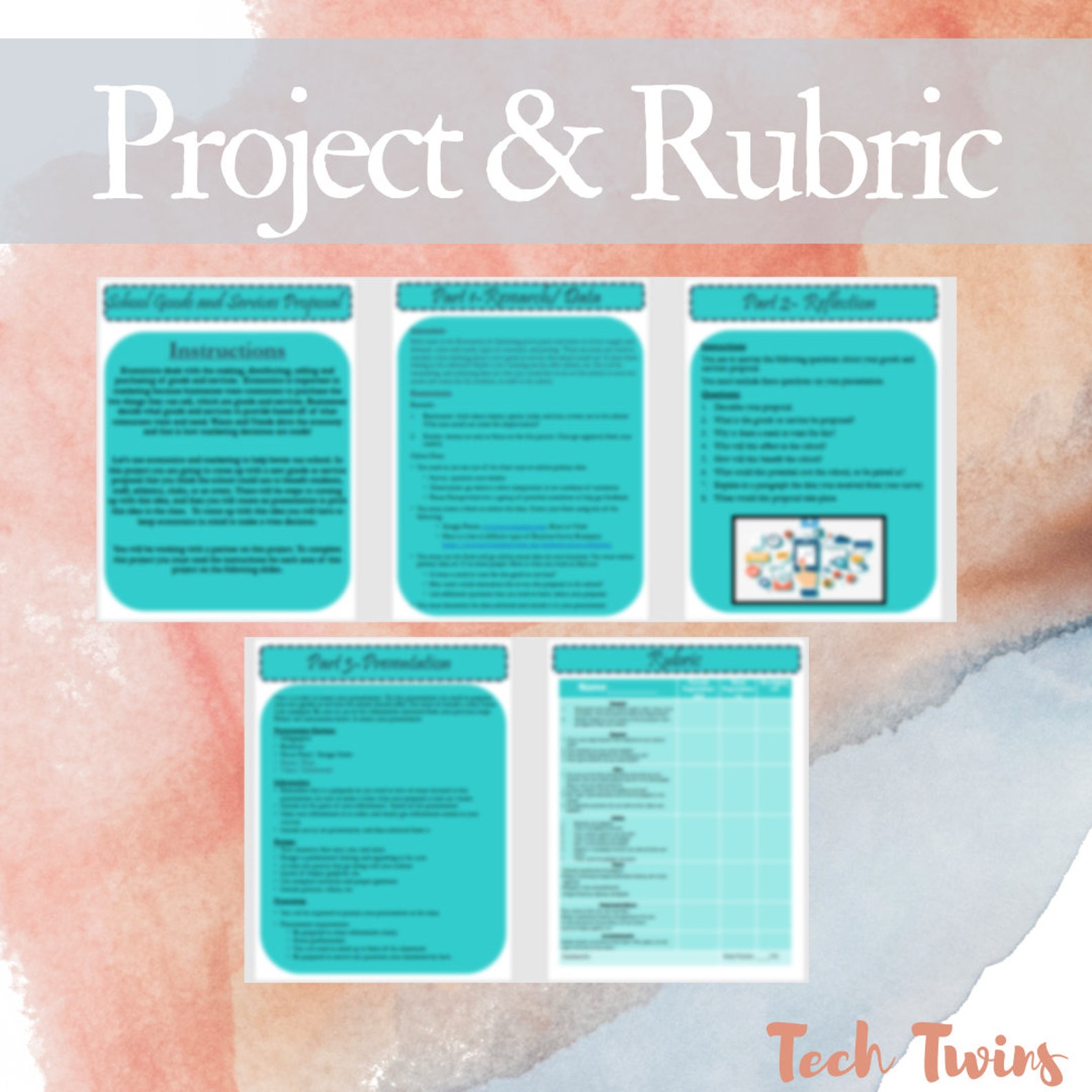 School Goods & Services Proposal Project - Etsy