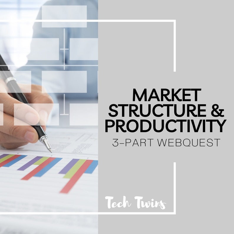 Market Structure & Productivity 3-part Webquest - Etsy