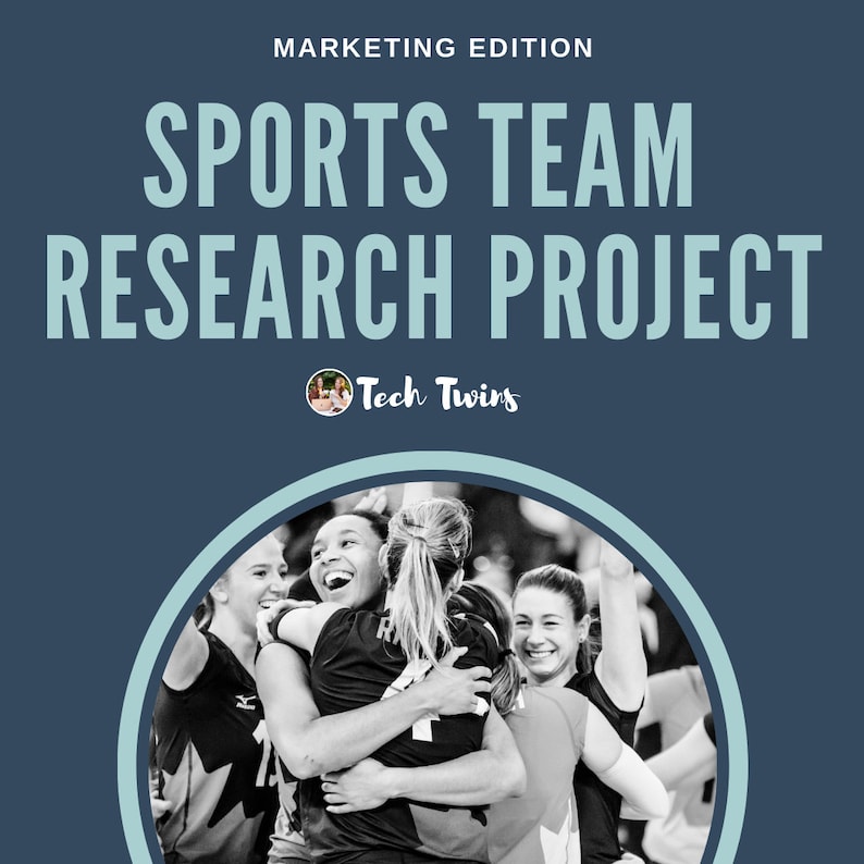 Sports Team Research Project- Marketing Edition - Etsy