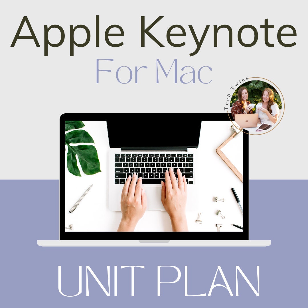 Apple Keynote for Mac Unit Plan - Etsy