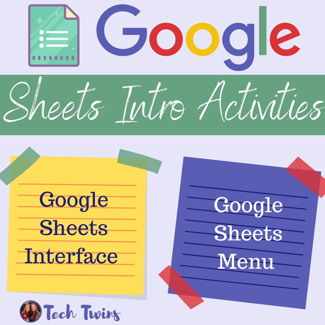 Google Sheets Intro Activities - Etsy