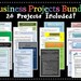 Business Projects Bundle- Grades 9-12 - Etsy