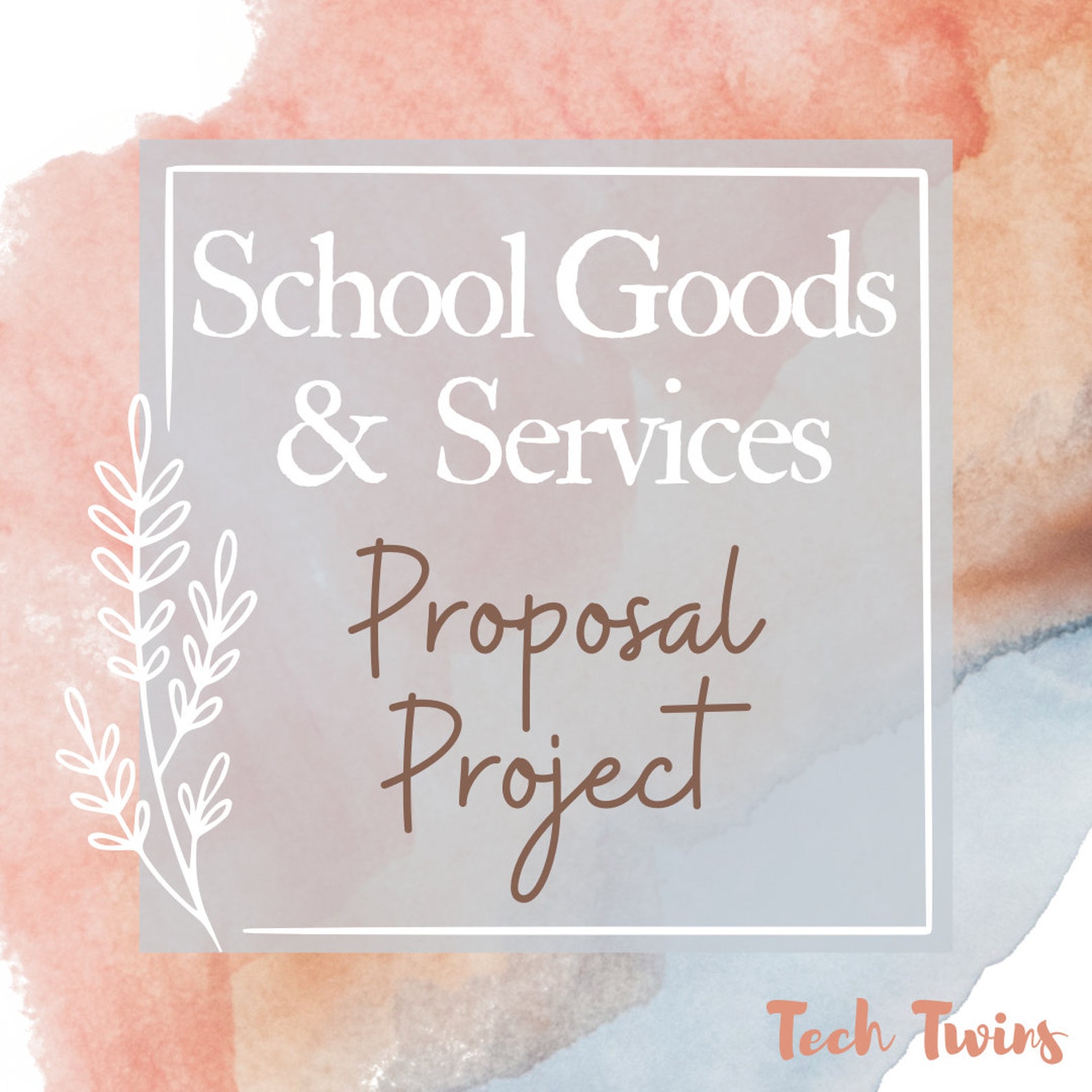 School Goods & Services Proposal Project - Etsy
