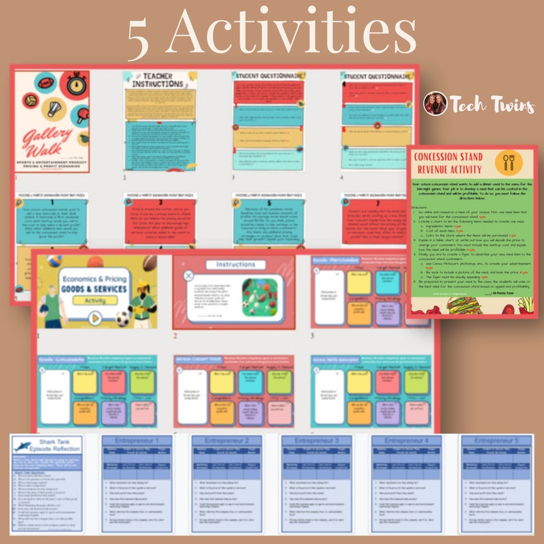 Profit, Economics, Pricing, Revenue,& Risks Activities- Sports ...