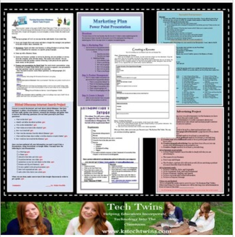 Business Projects Bundle- Grades 9-12 - Etsy