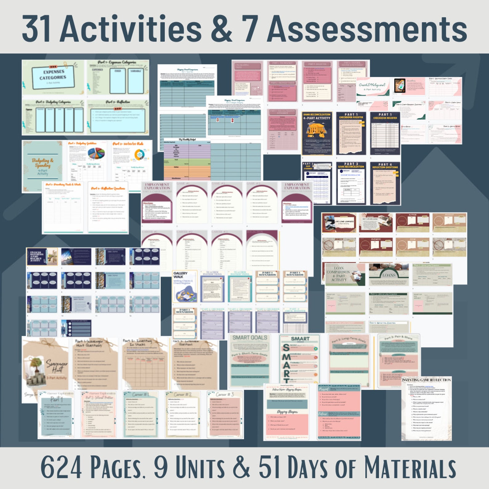 Personal Finance Course & Bundle- 1 Semester (TURNKEY) - Etsy